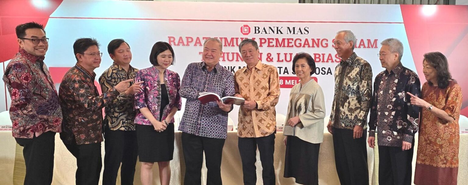 Bank MAS Bagikan Dividen Rp32,2 Miliar dan Tunjuk Komisaris Independen ...